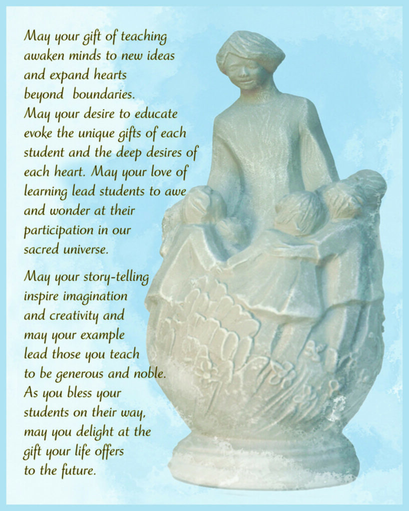 Teacher Blessing - Ministry of The Arts